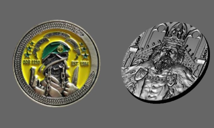Sculpt printable 3d coin cnc router bas relief medallion nft crypto ...