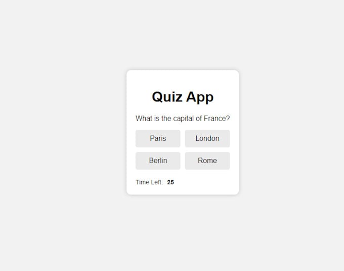 Login chat quiz app with html, css and javascript by Brendacch24 | Fiverr