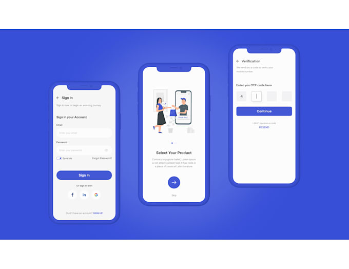 Do Ui Ux Mobile App Design Website Ui Ux Designandroid Or Ios In