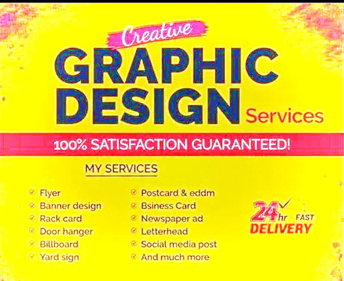 Create any kind of graphic design and logo design by Keeniii | Fiverr