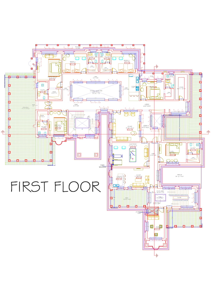 Draft architectural plans, structural mep drawings in autocad ...