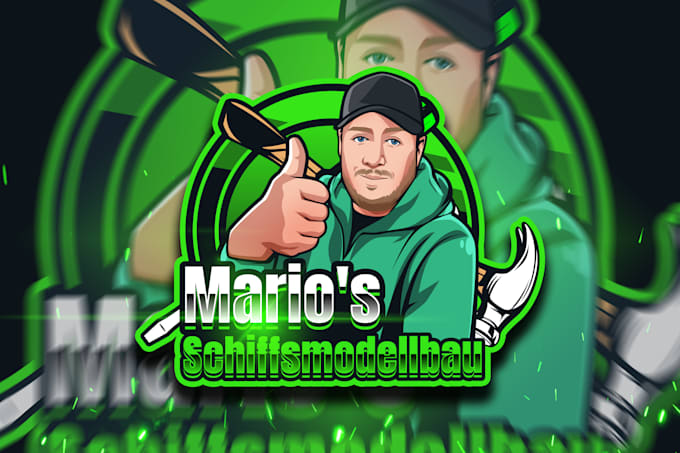 Make customized twitch vector mascot logo for streamers and gamers by ...