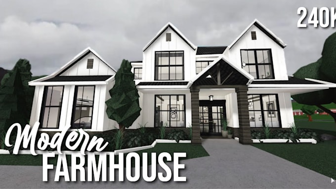 Build exterior bloxburg houses by Itsso_kyle | Fiverr