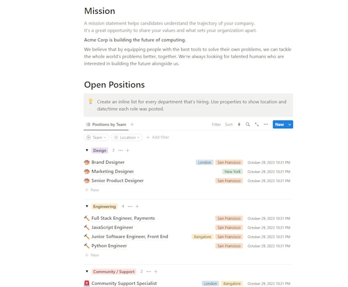 Setup a productive notion workspace by Louisdeclerck | Fiverr