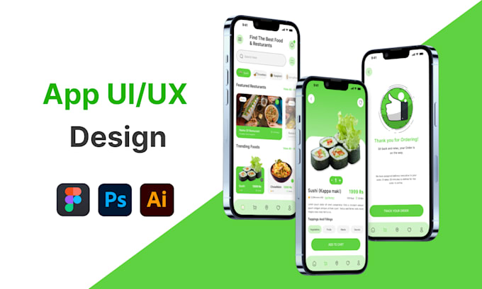 Design A Creative App Ui Mockup Design By Bari Uiuxdesign Fiverr