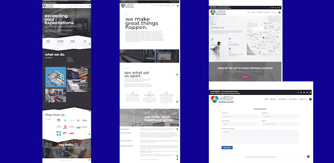 Create portfolio website, resume website, html css bootstrap by Abdulahad3107 | Fiverr