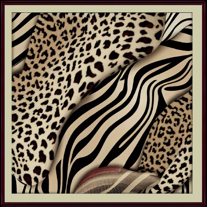 Create stylish animal skin patterns for scarves by Neclayilmaz | Fiverr