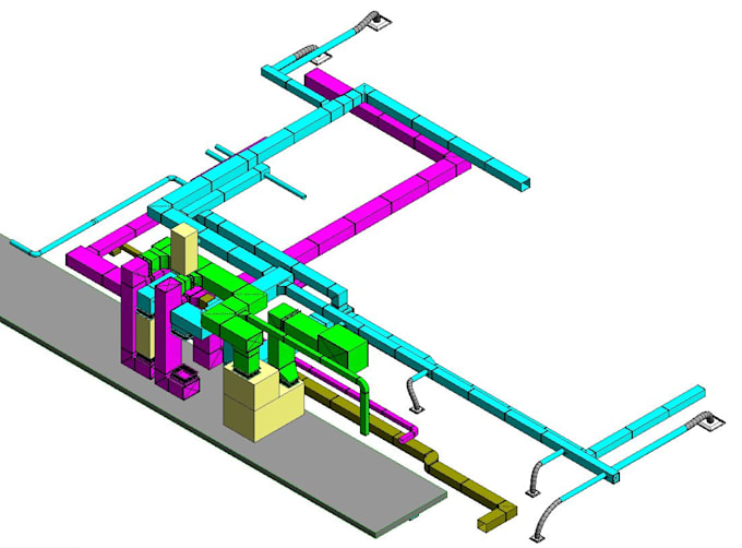 Provide hvac bim modeling with revit, autocad by Audraftingmep | Fiverr
