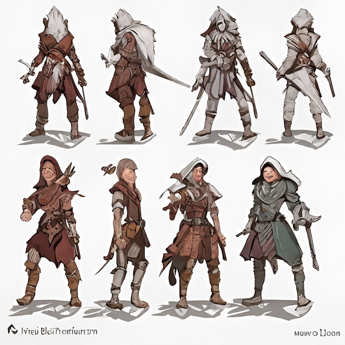Make dnd character art and concept art by Kreereesee | Fiverr