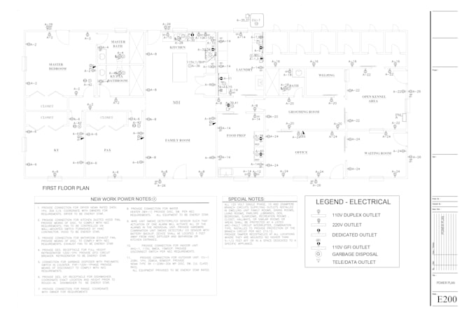 Draw architectural, electrical drawings,plumbing and mep drawings for ...