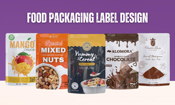 Do professional food packaging pouch label design for your brand by ...