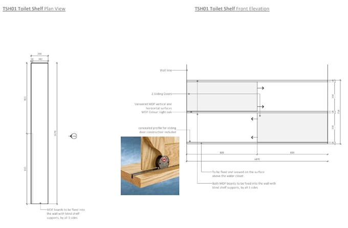 Millwork, furniture and casework shop drawings by Tamta_gotsadze | Fiverr