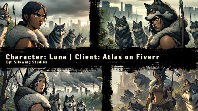 Create original character art per your request with dalle3 by ...