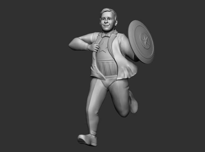 Create 3d print ready memorable statue of your loved ones by ...