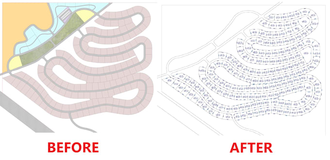 Restore your drawing pdf to dwg by Draftercad | Fiverr