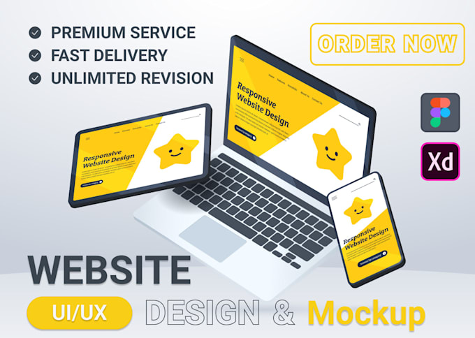 Do modern responsive website ui ux design in figma by Anushkadilshan | Fiverr