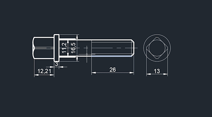 2d technical drawing in autocad by Osmanbarman | Fiverr