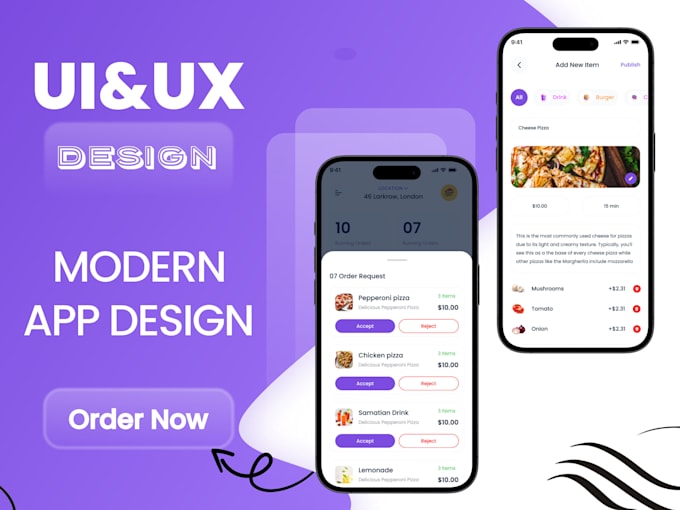 Do mobile app ui ux design using figma by Khalilsonum | Fiverr
