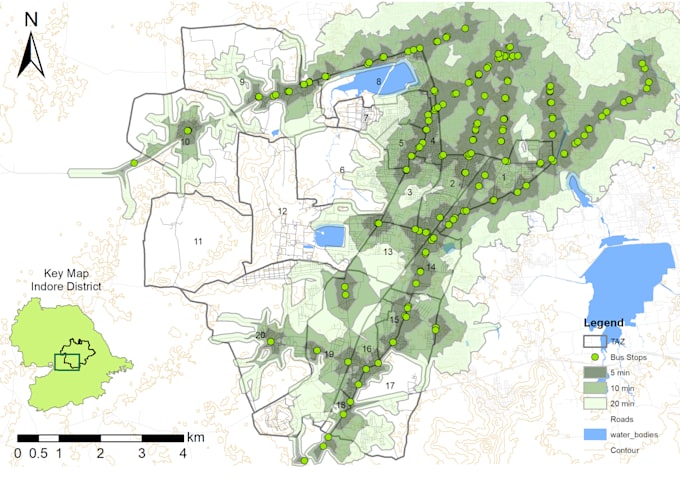 Create gis maps in arcgis and help communicate using them by ...