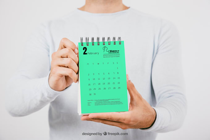 Design a unique and dynamic calendar design for you by Garageevolution ...