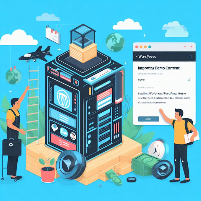 Install Wordpress Pro Theme Plugin Setup Demo Import Customization