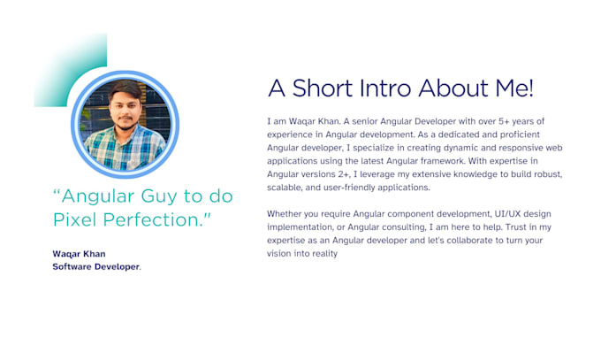Be your best front end web developer, convert figma to html by Waqar_dev | Fiverr