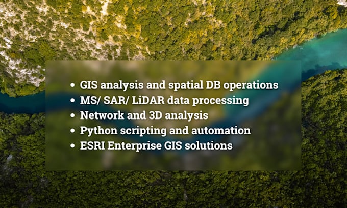 Solve your gis problems efficiently by Sunbeamrahman | Fiverr