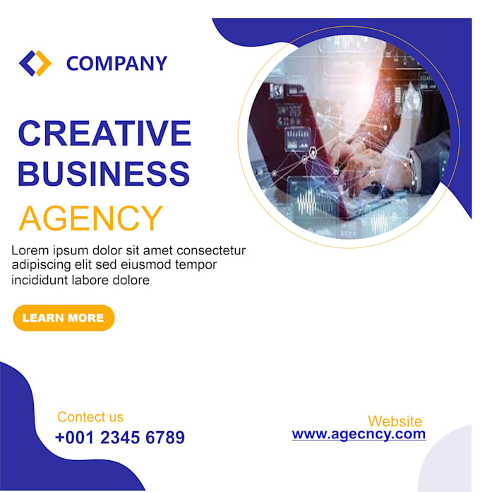 Design professional business poster design by Naz_garphic | Fiverr