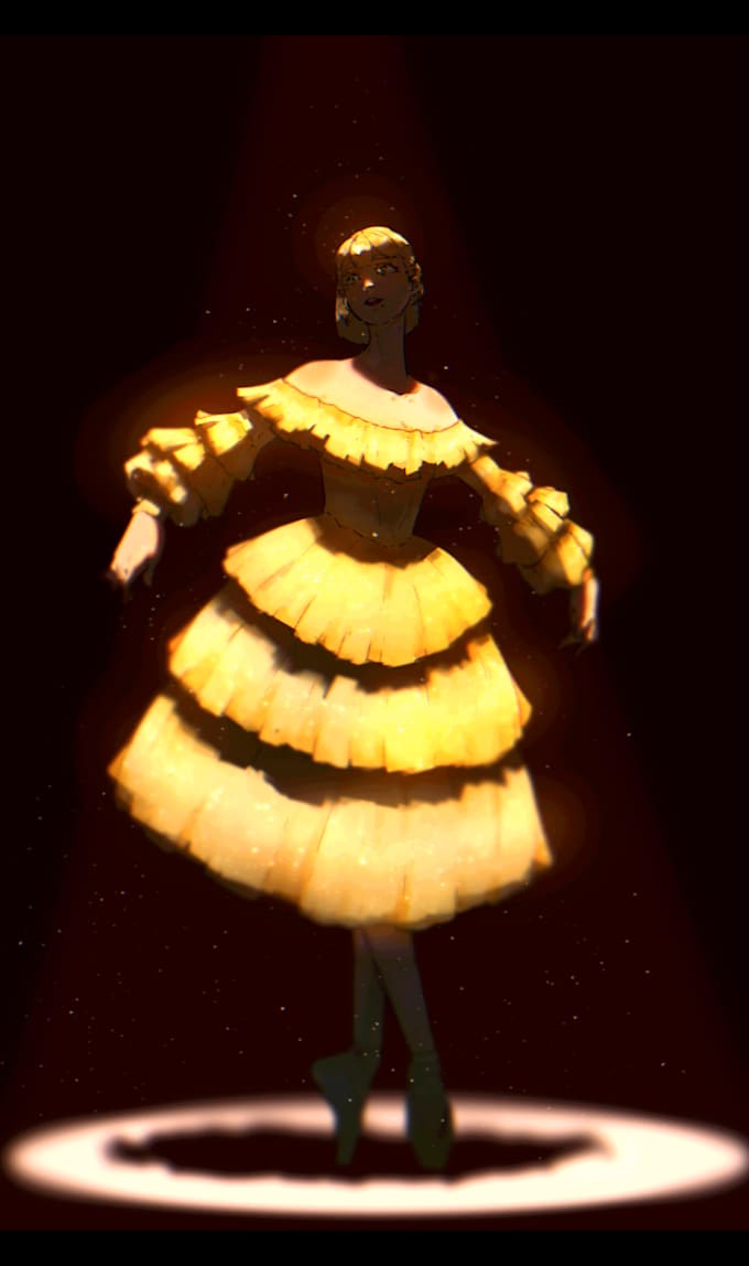 Draw your ocs dnd sol scifi in an anime style by Mrhite | Fiverr