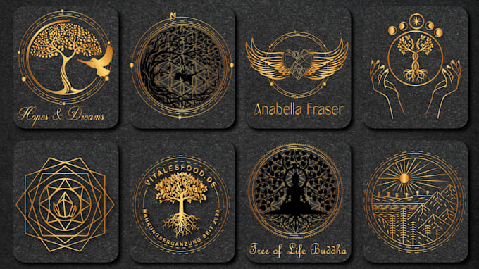 Create sacred geometry logo and spiritual mystical designs by Gra_fixer ...