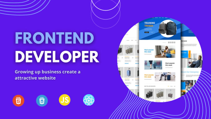 Create Your Landing Page Design Using Html Css Tailwind And Reactjs By Sadiqur1999 Fiverr