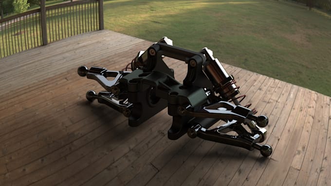 Mechanical realistic 3d rendering by Gayani1030 | Fiverr