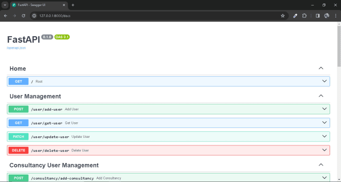 Develop your backend using python fast api quickly by Shibil_m | Fiverr Develop your backend using python fast api quickly by Shibil_m | Fiverr