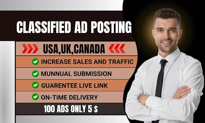 Post your ads on the usa uk and canada classified ad posting sites by ...