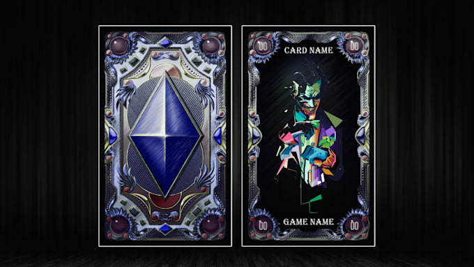 Create custom card game template, board game, tcg cards by Tej_editor ...