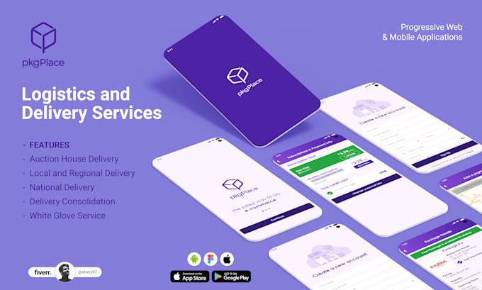 Develop A Hybrid Or Cross Platform Mobile App Using Flutter And React Native By Shery97 Fiverr
