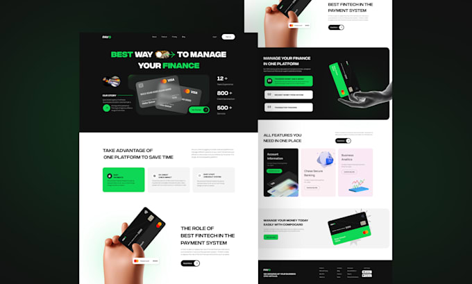 Do unique website ui and landing page uiux design in figma by Suma_uiux ...