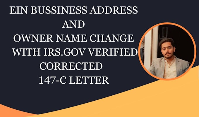 Change your address and name on your ein with irs by Zainhanif784 | Fiverr