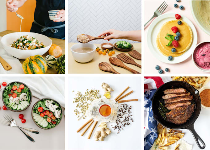 Create unique and engaging food photography by Oliviagird | Fiverr