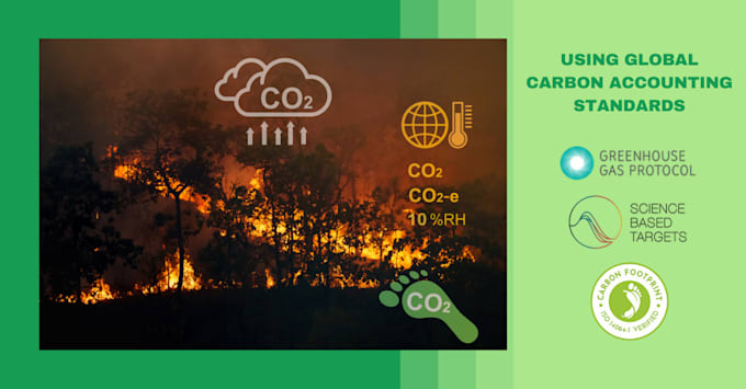 Calculate your carbon footprint incl full scope 3 analysis by Co2_footprint | Fiverr