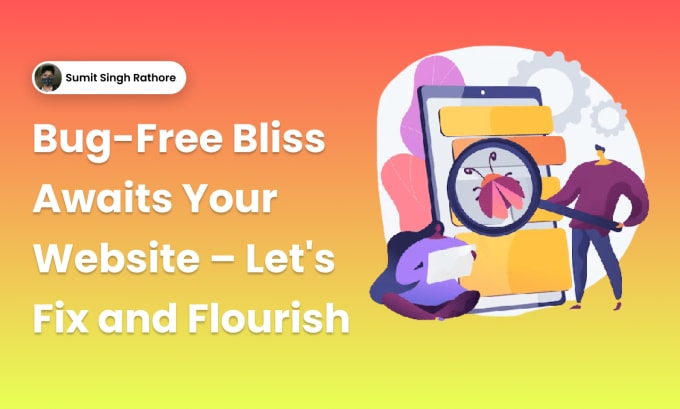Fix Your Html Css Js Ts React Next Js Bootstrap Wordpress Python Bugs By Devil8667 Fiverr