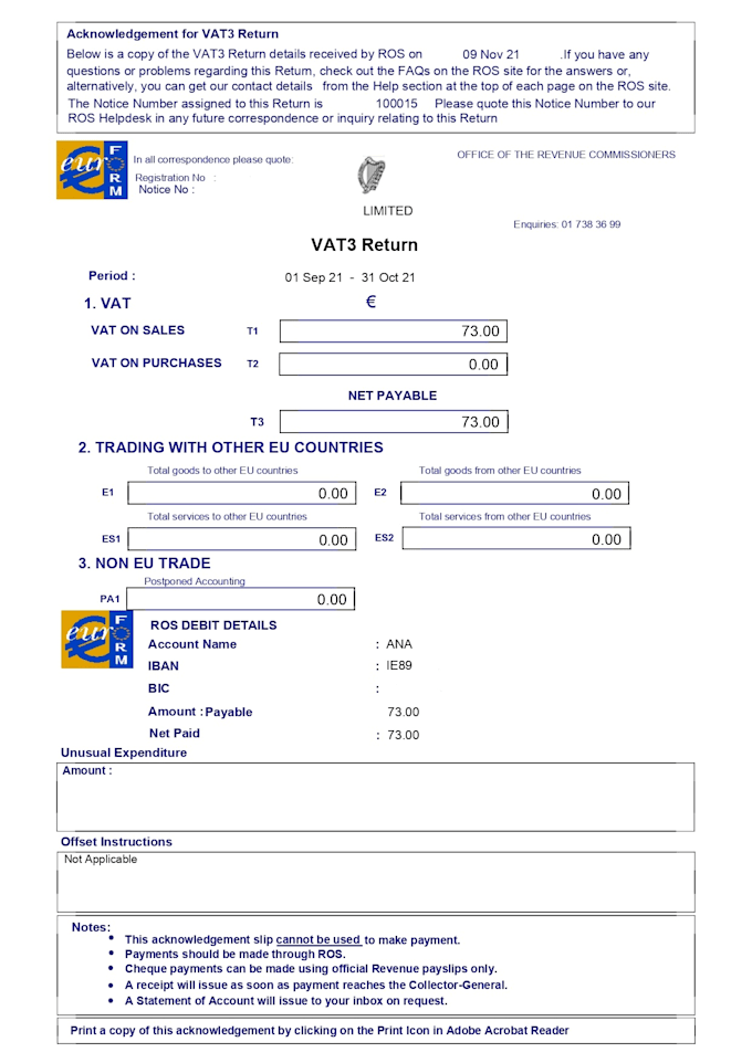 Prepare uk mtd vat return and irish vat 3 return by Ihsanhashmii | Fiverr