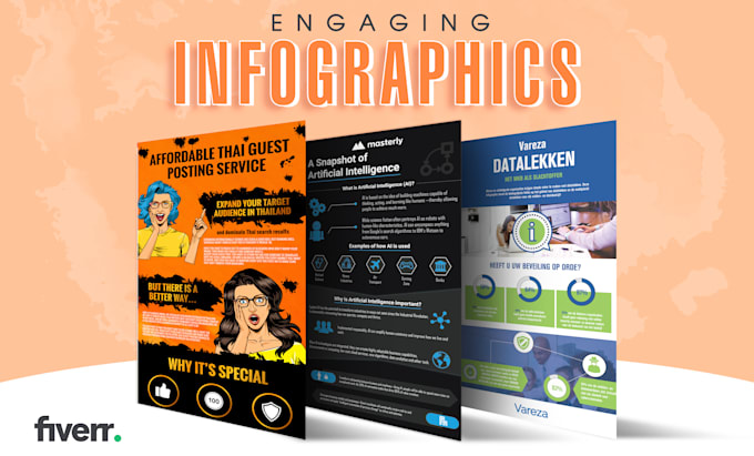 Design 2 premium and custom infographic versions by Fist_of_fury | Fiverr