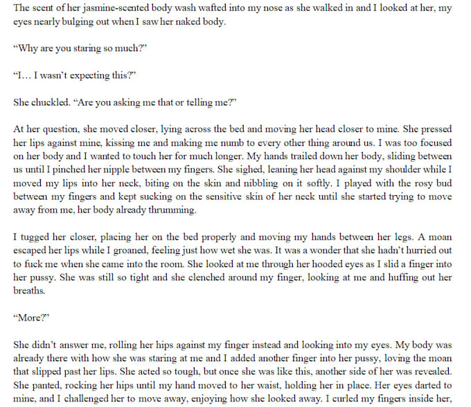 Schreiben sie ihre heißen benutzerdefinierten nsfw-erotikgeschichten ...