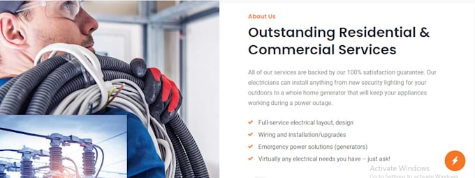 Create a handyman and artisan website and portfolio by Prizzyweb | Fiverr