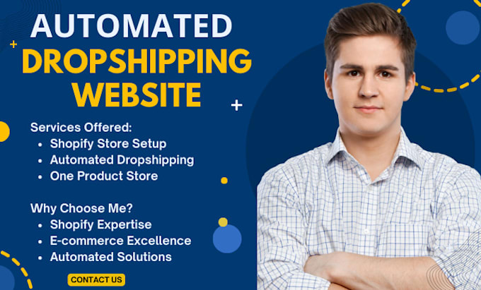 Setup automated shopify dropshipping store, shopify store redesign by Jameskelv | Fiverr