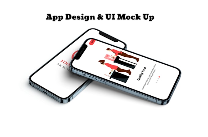Design Mobile App Ui Mock Up By Uiuxvisionary Fiverr