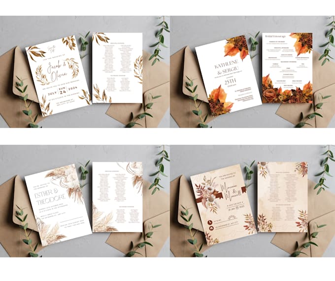 Design the most beautiful event invitation by Erniegulferic | Fiverr