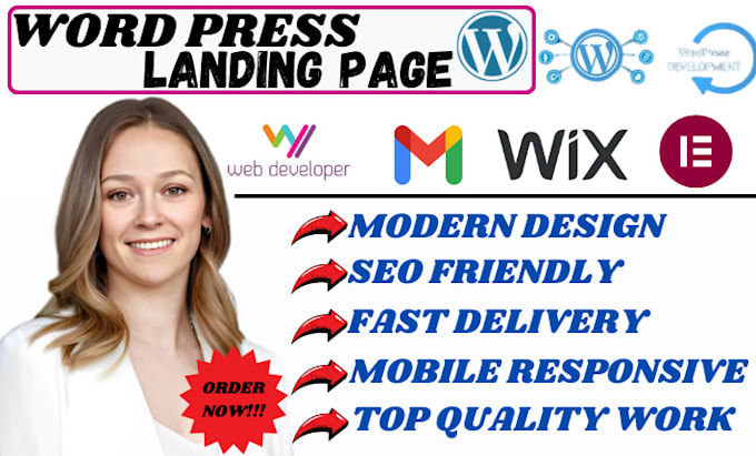 Design an amazing wordpress website, a top notch landing page, and sales funnel by Stephanie_445 ...