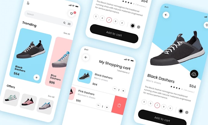 Develop Mobile Applications For Ios And Android Using React And Flutter By Asadblc29 Fiverr